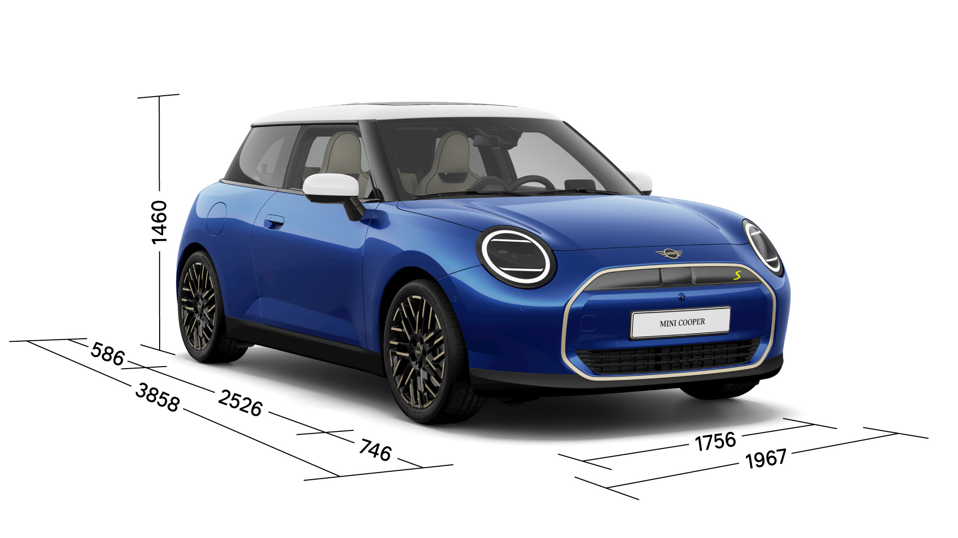 MINI All-Electric - Dimensions