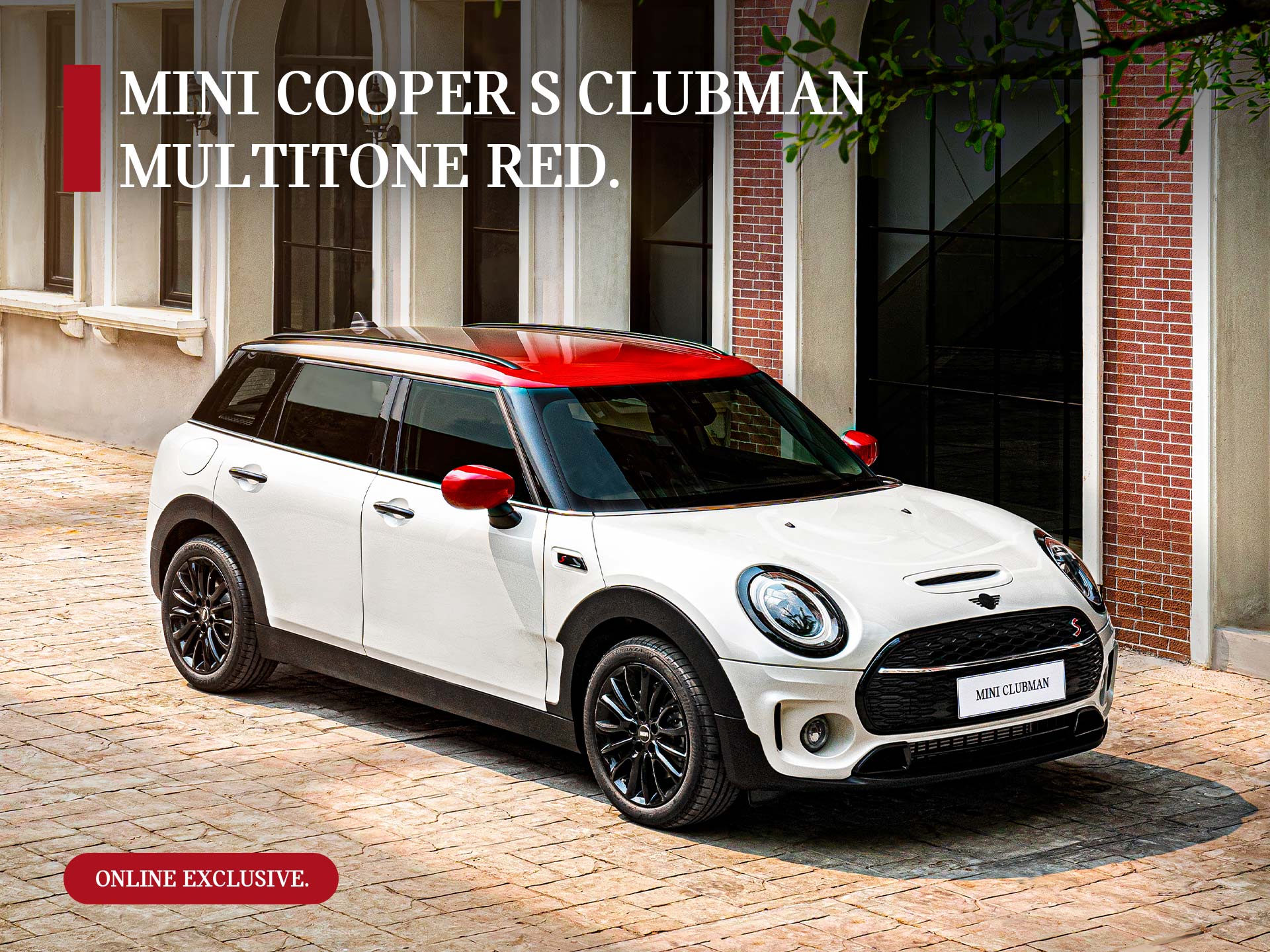 MINI Cooper S Clubman Multitone Red | MINI Thailand