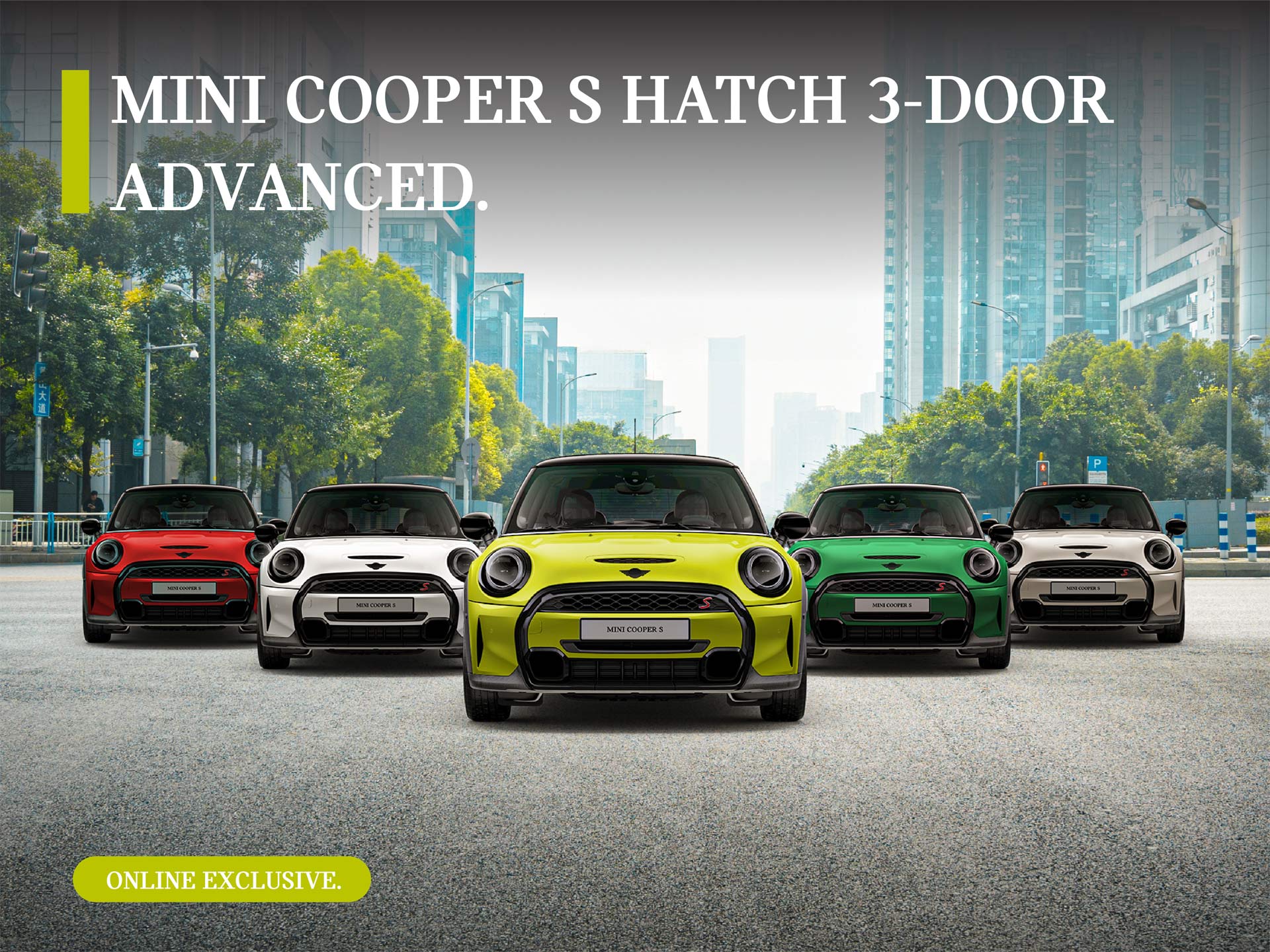 MINI COOPER S HATCH 3-DOOR ADVANCED