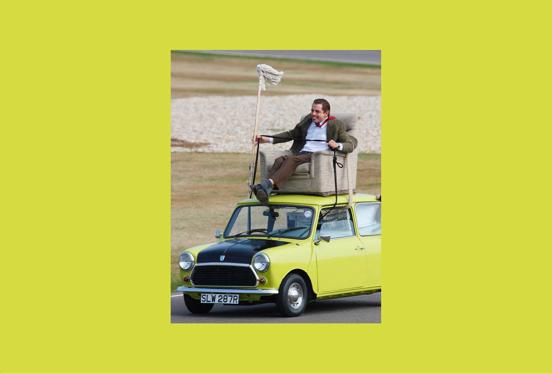 MR. BEAN’S MINI.