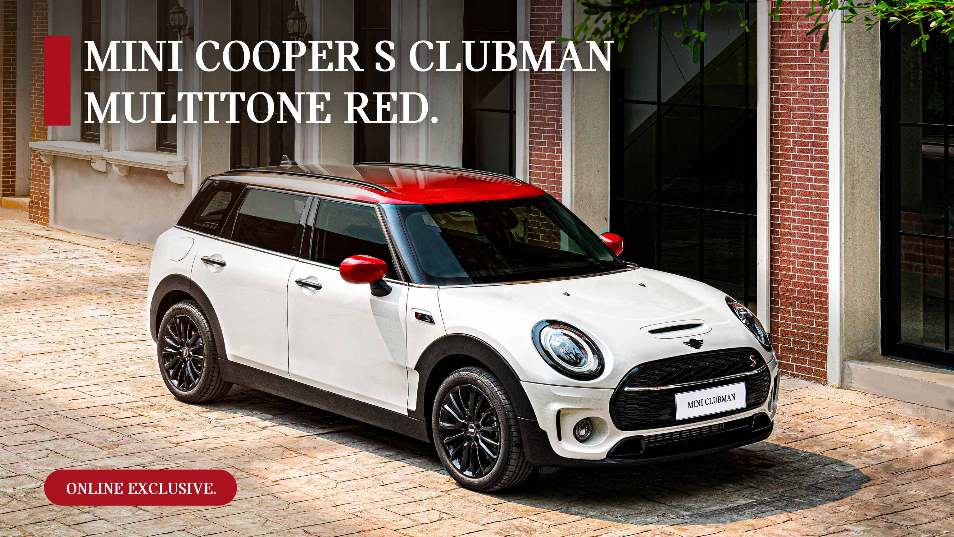 MINI Cooper S Clubman Multitone Red | MINI Thailand